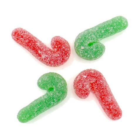 Sugared Candy Canes The Online Sweet Shop