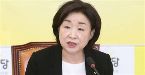 심상정 정의당엔 부모 특혜 찬스 없다여야 자녀입시 현황 조사 압박