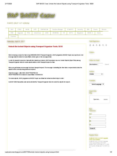 se 03 pdf system software software