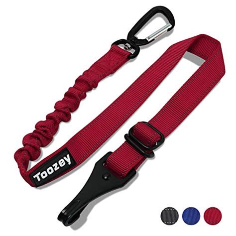 Toozey Arnés de seguridad para perros Cinturón de seguridad ajustable para el automóvil con