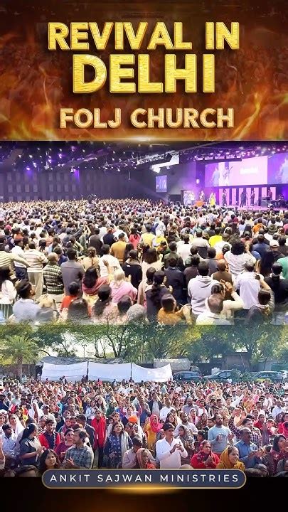 Revival Is Happening In Delhi🔥join Us Tomorrow At Faith Arena