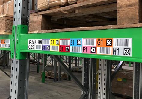Warehouse Racking Labelling System Design And Installation