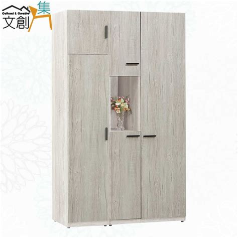 文創集 葛妮格雙色38尺五門中空高屏風玄關座鞋櫃組合 Pchome 24h購物