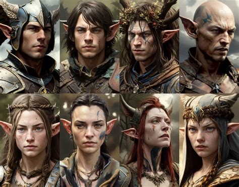 Realistic Custom Portraits For Bgee At Baldurs Gate Nexus Mods And