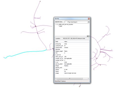 Polyline Example From The Clydesdale Road Feeder Download Scientific