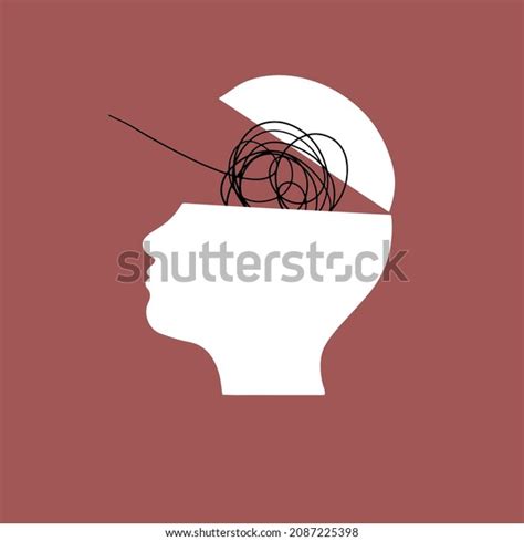 Adhd Attention Disorder Vector Illustration Humans Stock Vector