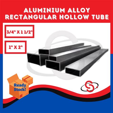 SCM Aluminium Rectangular Hollow Section Aluminium Alloy Rectangle Hollow Tube AL Rectangular