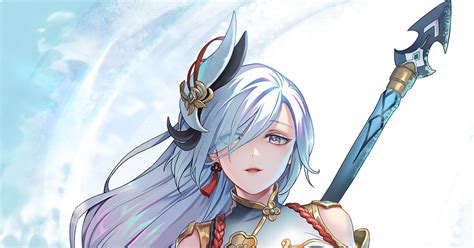 原神 Shenhe Genshinimapct Noooのイラスト Pixiv