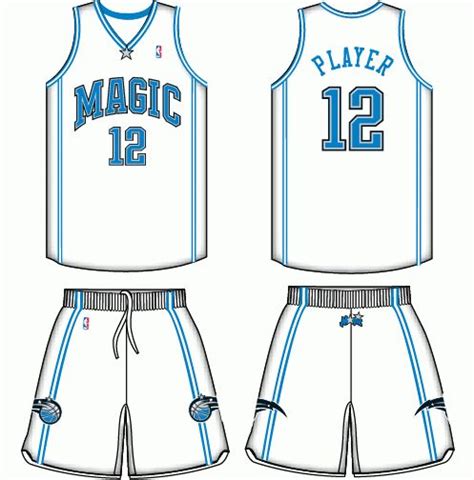 Orlando Magic Home Uniform Orlando Magic Uniform Baller Clothes