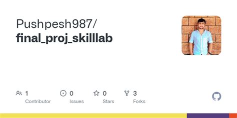 GitHub Pushpesh987 Final Proj Skilllab
