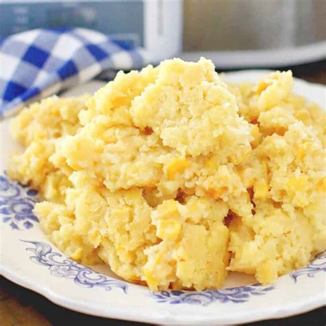 Crock Pot Corn Casserole The Country Cook