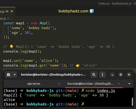 How To Update A Value In A Map In Javascript Bobbyhadz