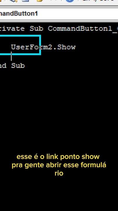 Como Controlar FormulÁrios Com Vba Vba Excel Formularios