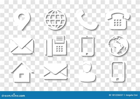Telephone Icon Vector Isolated On White Background Telephone Sign Black Symbols