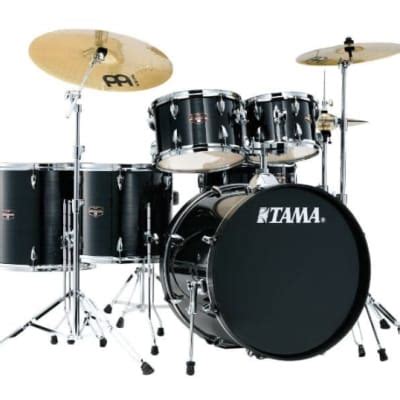 Ddrum Hybrid 6pc Acoustic Electric Drum Set Satin Black Reverb