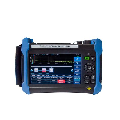 chinese handheld otdr 1310 1550nm dynamic range 37 35db event dead zone 1m