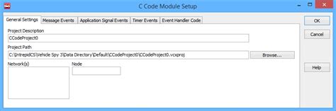 Working With The C Code Interface 3920 Vspy 3 Documentation