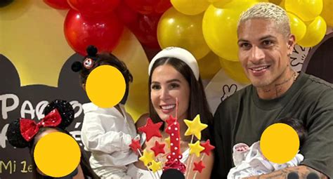 Paolo Guerrero y Ana Paula Consorte festejaron el primer añito de su