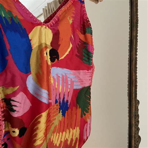 Farm Rio One Piece Swimsuit Colorful Medium” But Depop