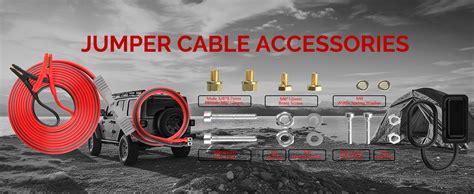 Noone 0 Gauge 30 Ft Heavy Duty Jumper Cables 1000amp