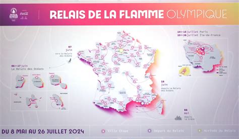 JO Paris 2024 le parcours de la Flamme olympique dévoilé Atlantico fr