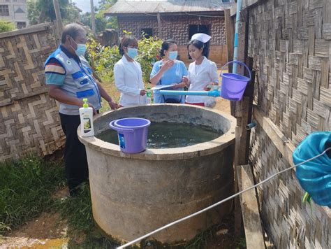 ကျောက်မဲမြို့နယ်တွင် သွေးလွန်တုပ်ကွေးကာကွယ်နှိမ်နင်းရေး ဖုံး၊ သွန်၊ လဲ၊ စစ် လုပ်ငန်းများကွင်းဆင