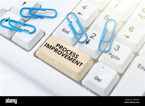 Text Sign Showing Process Improvement Internet Concept Optimization