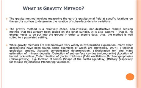 Glg 831 Geophysicsgravity Methodpptx