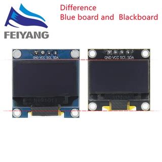 Mô Đun HiểN Thị OLED 4pin 7pin 0 96 IIC I2C OLED 0 96 inch 128X64