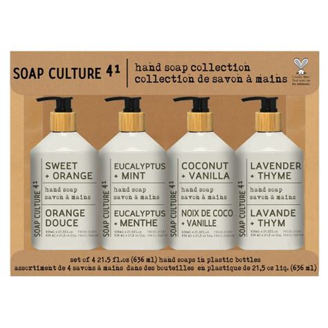 Soap Culture 41 Hand Soap Collection 4 X 636 Ml