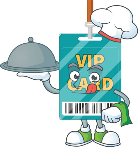 Cartoon Character Of Vip Pass Card 21604924 Vector Art At Vecteezy