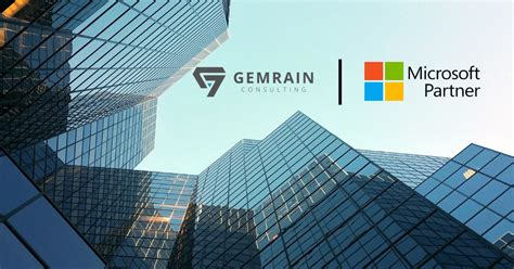 Gemrain Consulting On Linkedin Microsoft Microsoftpartner