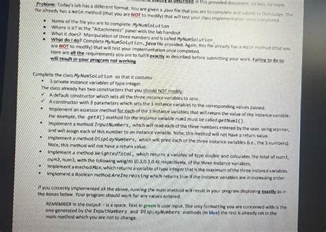 Solved File A Ready Has A Main Method That You Are You Are Chegg