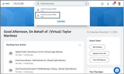 Creating Succession Plans In Workday
