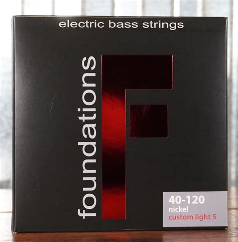 Sit Strings Foundations 5 String Custom Light Nickel Bass Set Reverb
