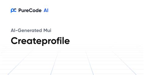mui ui profile generate mui profile cards using ai tools