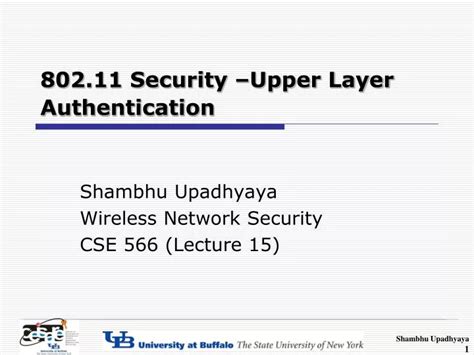 ppt 802 11 security upper layer authentication powerpoint