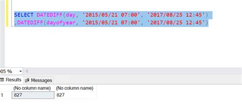 difference between day and dayofyear dateparts in sql microsoft qanda