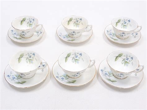 2311 0050 宝市 ロイヤルグラフトン カップandソーサー 6客組 花柄 洋食器 まとめて 梱包サイズ80