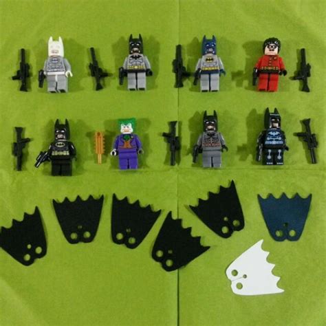 Custom Lego Batman Robin Joker Minifigures Hobbies And Toys Toys