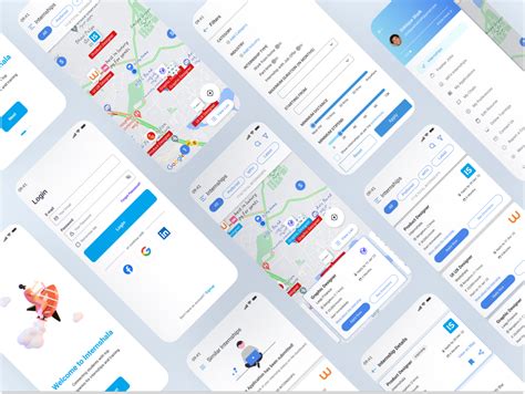 Internshala Map Interface Screens By Siddique Shaik On Dribbble