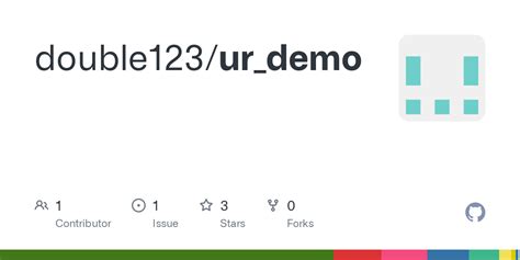 Github Double Ur Demo