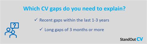 How To Explain Gaps In Your CV Examples To Copy
