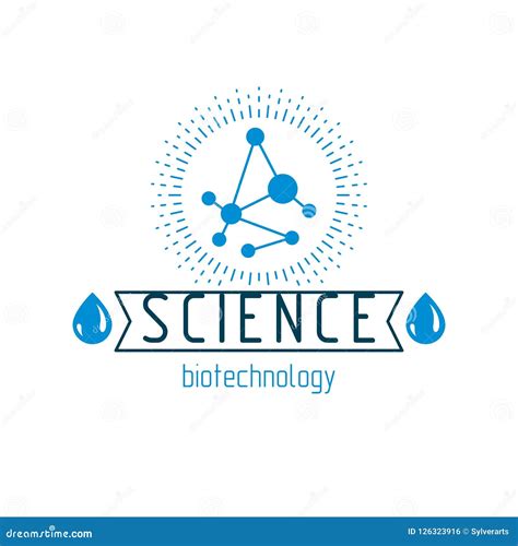 Vector Model Of Molecule Created Using Wireframe Connection Molecular