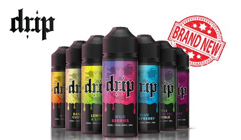 Brand New Range In Stock Drip 100ml Prime Vapes Uk