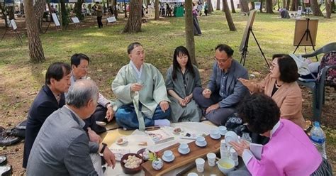 초여름날 전통차 한 잔의 여유