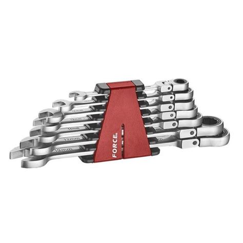 Force 50726f 7pc Flexible Ratchet Wrench Set Eezee
