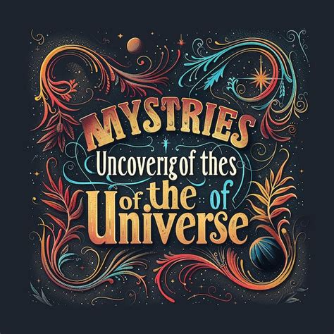 Ext Which Says Revealing The Mysteries Of The Universe Premium Ai