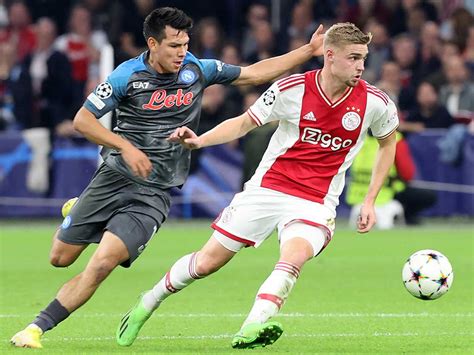 Napoli Del Chucky Lozano Goleó 6 1 Al Ajax De Edson Álvarez En