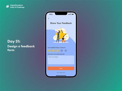 Day 31 Design A Feedback Form By Umer Javed On Dribbble